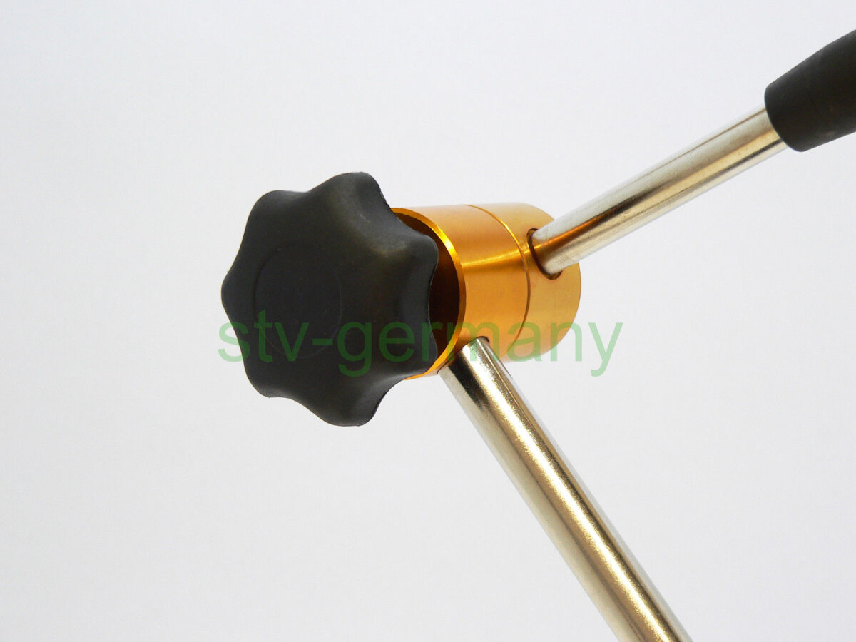 Messuhrhalter magnetisch, Magnetfuß, Magnetstativ yellow XL gelb NEU ...